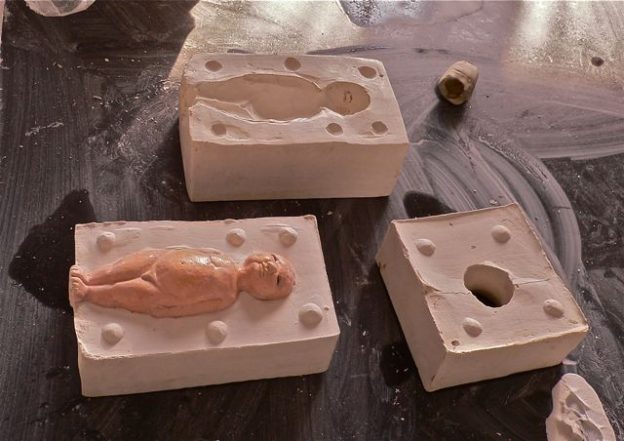 The original baby, and first mold. - Debra Sloan